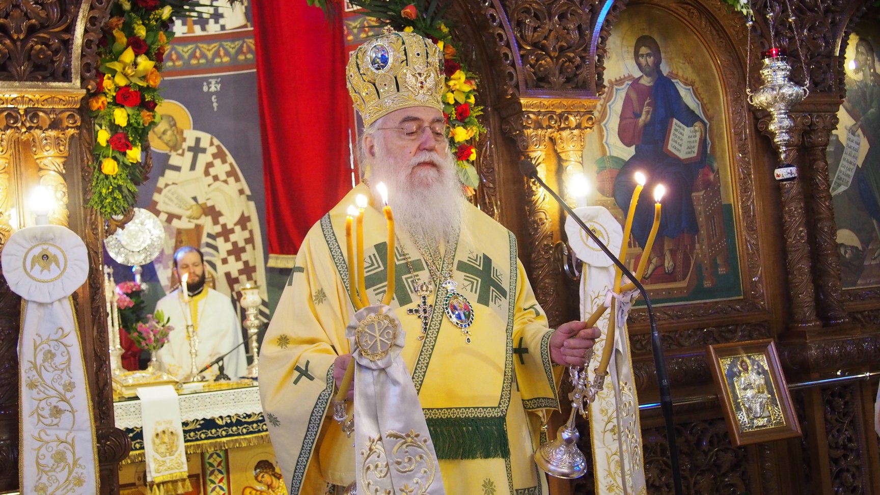 ΠΑΝΗΓΥΡΙΑΚΗ ΑΡΧΙΕΡΑΤΙΚΗ ΘΕΙΑ ΛΕΙΤΟΥΡΓΙΑ ΑΓΙΑ ΤΡΙΑΔΑ ΝΕΑΣ ΚΗΦΙΣΙΑΣ ...